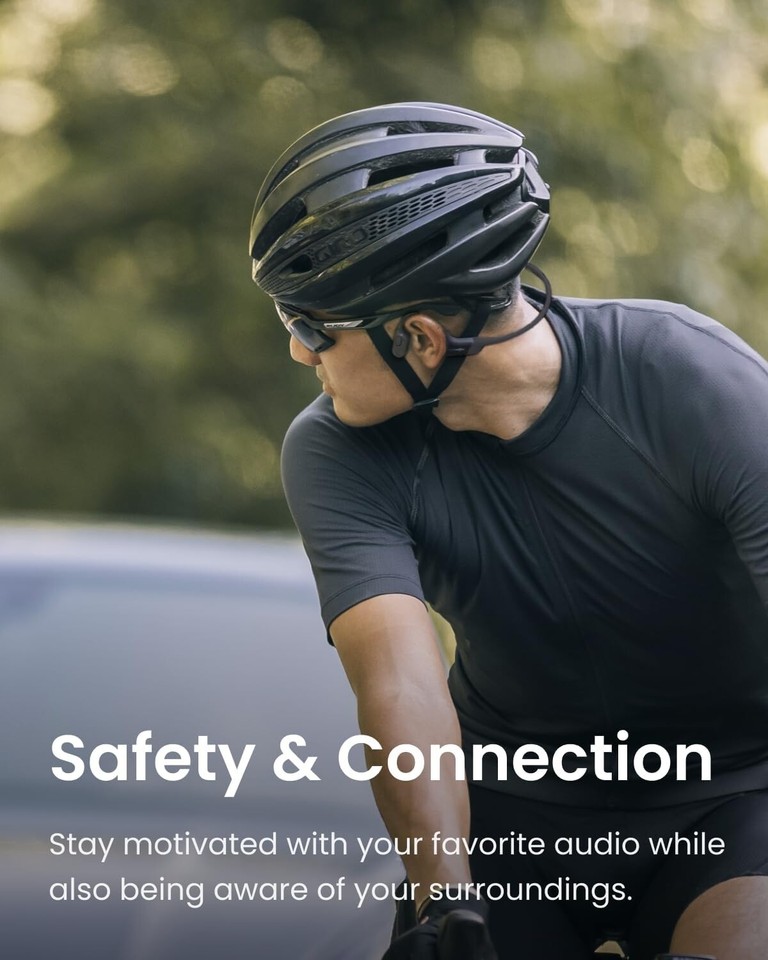 Shokz OpenRun SE Wireless Bluetooth Bone Conduction Sport Headphones ...