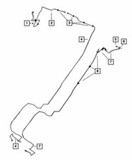 Genuine Mopar Brake Hose 68224904AK for sale online | eBay