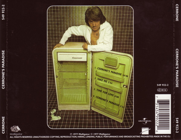 Cerrone Cerrone's Paradise CD, Album, RE 2001 | eBay