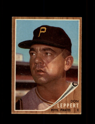 1962 DON LEPPERT TOPPS #36 PIRATES *G1183 | eBay