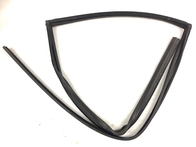 88-91 Civic 4Dr DX Right Rear Window Run Channel Molding Glass Guide ...