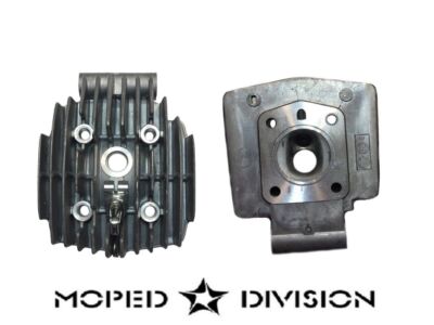 MOTOBECANE MOPED AV7 50CC 38MM CYLINDER HEAD W/ DECOMP mbk moby stock ...