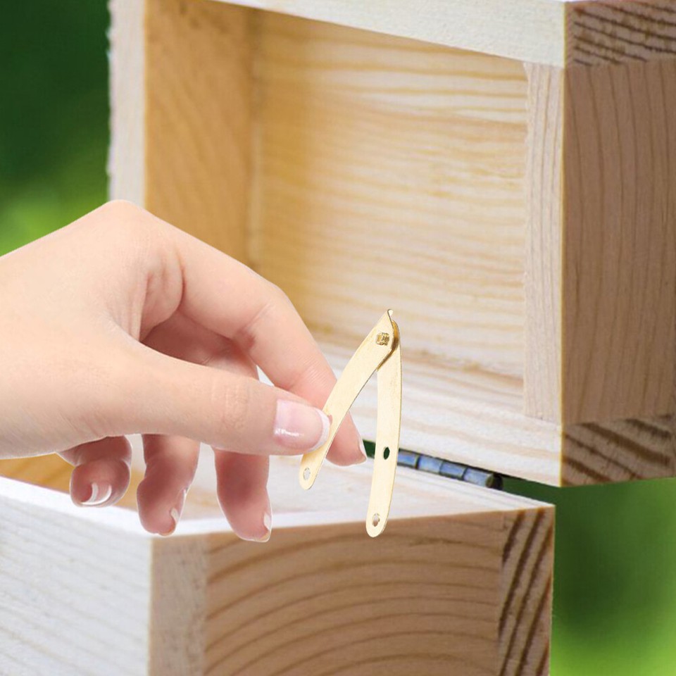 20pcs Packing Box Hinge Metal Box Lid Support Lid Support For Box Lid ...