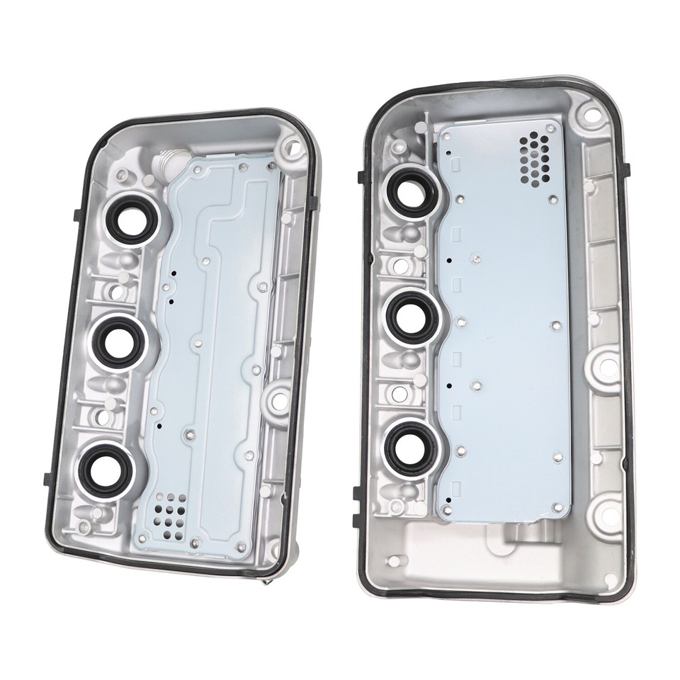 Front & Rear Valve Cover w/ Gasket For Honda Accord 3.5L V6 2008 2009 ...