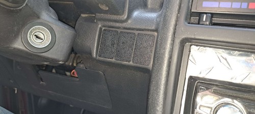 1991-1996 Geo tracker Dashboard switch blank 3d printed dash accessory ...