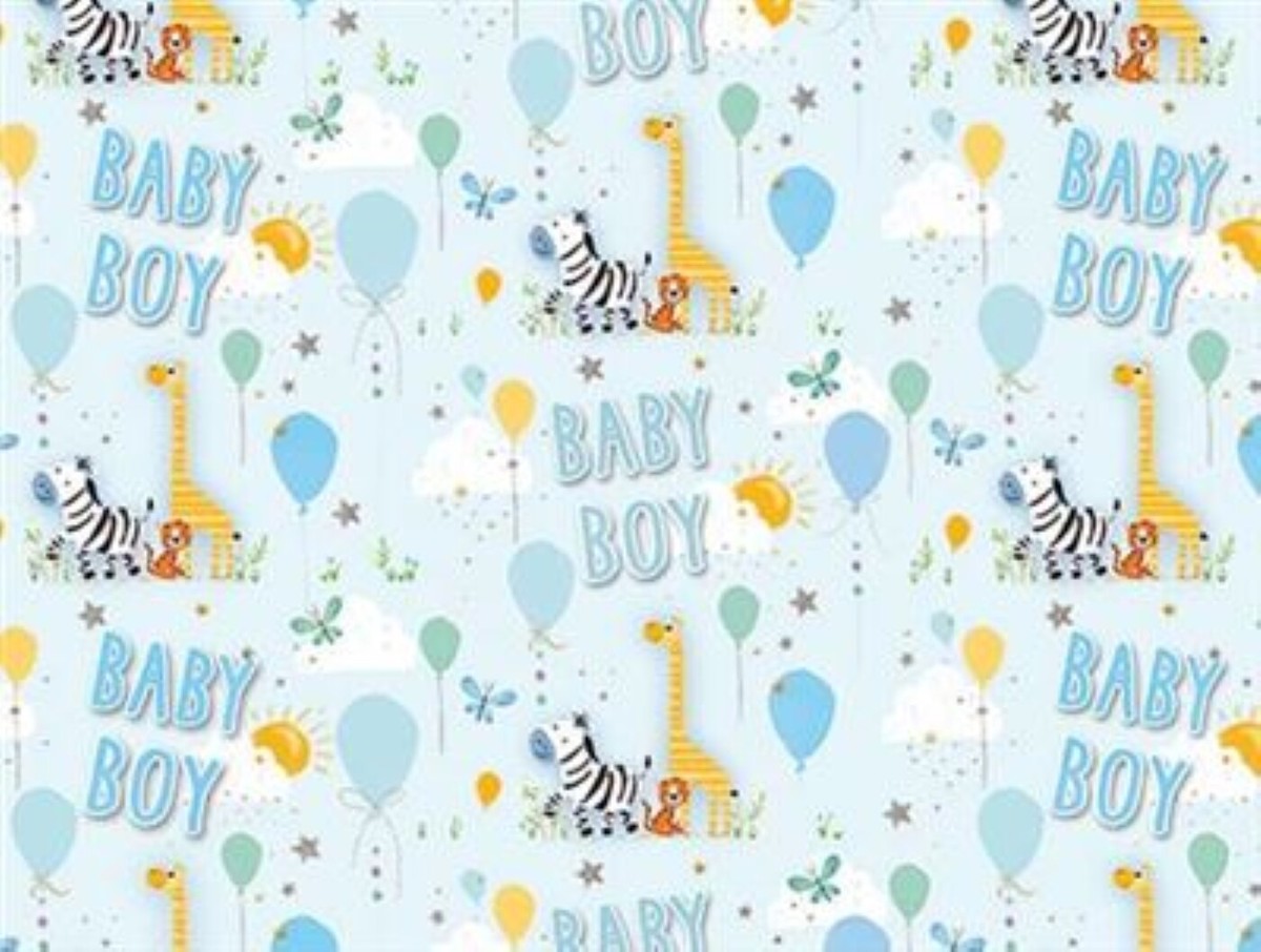 Printable Baby Shower Wrapping Paper