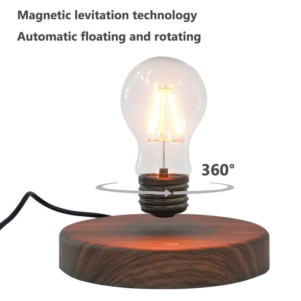 Magnetic Levitating Light Floating Lamp Bulb Anti-gravity Home ...