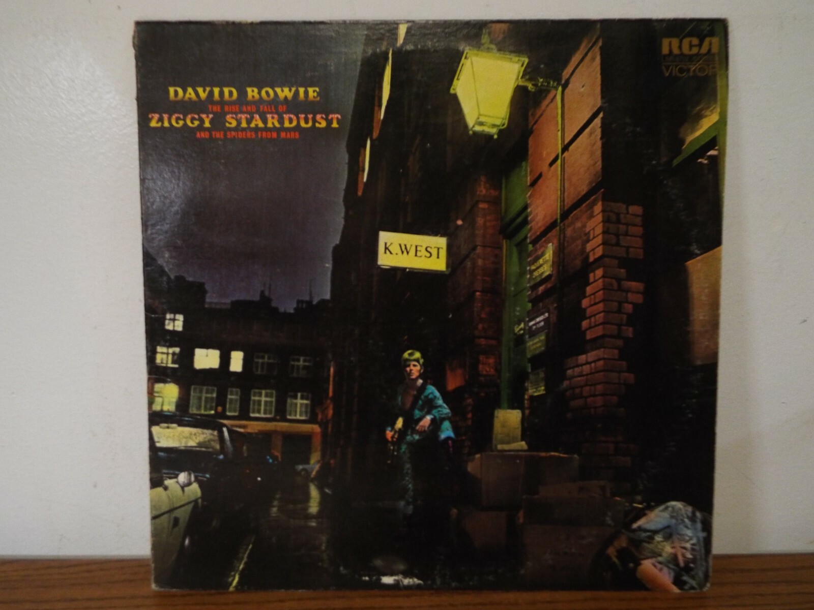 DAVID BOWIE ZIGGY STARDUST BLACK LABEL 1980 LP VINYL ALBUM | eBay