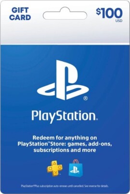 25$ + 75$ PlayStation Store USD Card - PS PSN US Store PS4 PS5 | eBay