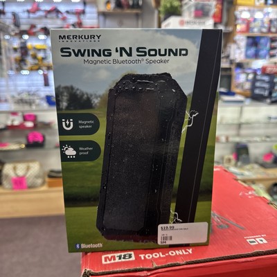 Merkury Swing 'N Sound Magnetic Bluetooth Speaker NEW FREE SHIPPING | eBay