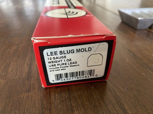 Lee Precision 1-Cavity Shotshell Slug Bullet Mold 12 Gauge 1 oz ...