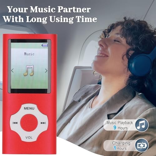 MP3 MP4 Player, Music Player with Bluetooth5.0, 1.8 Inch Color Screen ...
