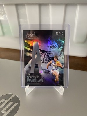 2025 AFL Select Platinum Name Plate - George Wardlaw 12/40 North ...