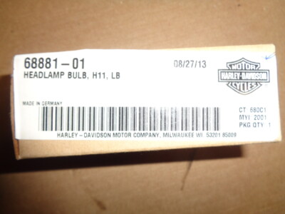 NOS Harley Davidson Headlamp Bulb H11 LB 68881-01 | eBay