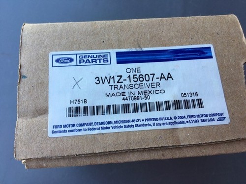 OEM NEW 2003-2004 FORD MUSTANG ANTI THEFT TRANSCEIVER 3W1Z 15607 AA | eBay