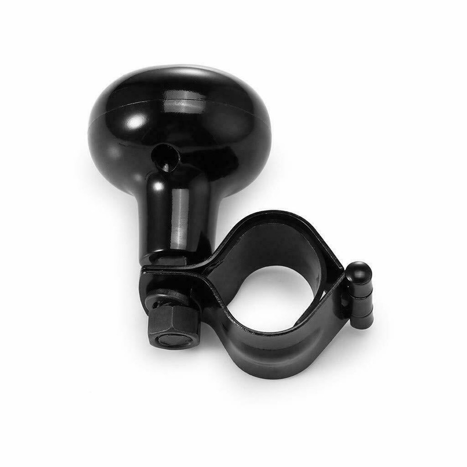 Black Auto Heavy Duty Suicide Knob Car Steering Wheel Spinner Handle ...
