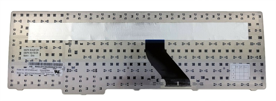 NEW KEYBOARD ACER EXTENSA 5235 5635 5635G 5635Z 5635ZG 7220 7620 GERMAN ...