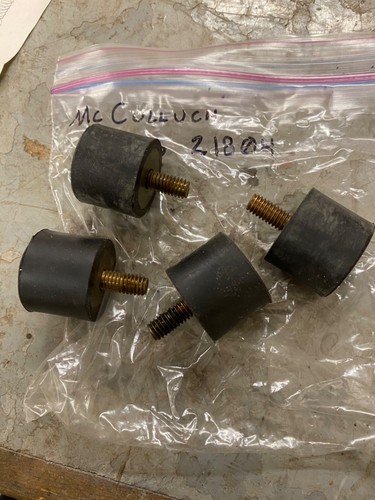 NOS McCULLOCH Outboard Motor Rubber Mounts 21804 | eBay