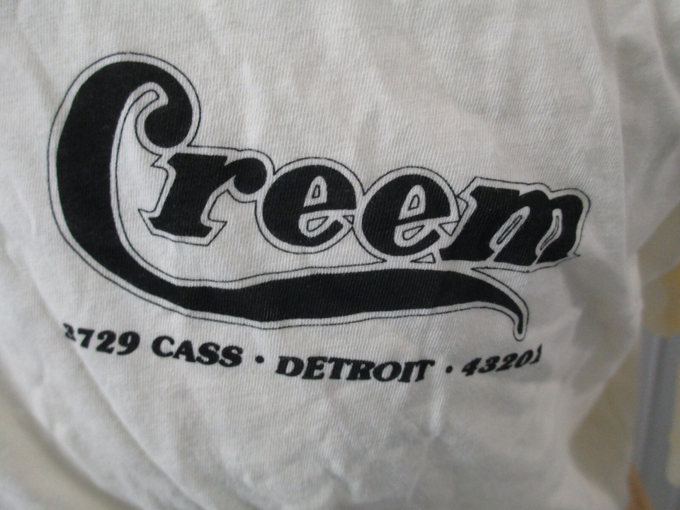 VINTAGE CREEM MAGAZINE 3729 CASS DETROIT 3XL T-SHIRT 1969 PUNK HEAVY ...