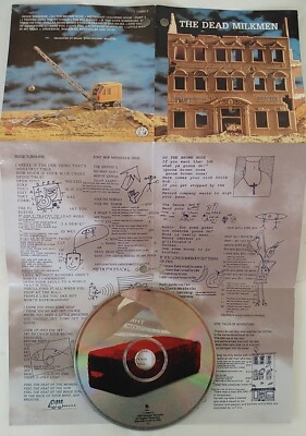 DEAD MILKMEN: with CD POSTER 10X15 no rear playlist CD RESTORED LIKE ...