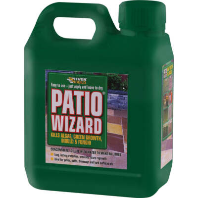 Everbuild Patio Wizard Mould and Fungus Remover Concentrate 1l | eBay UK