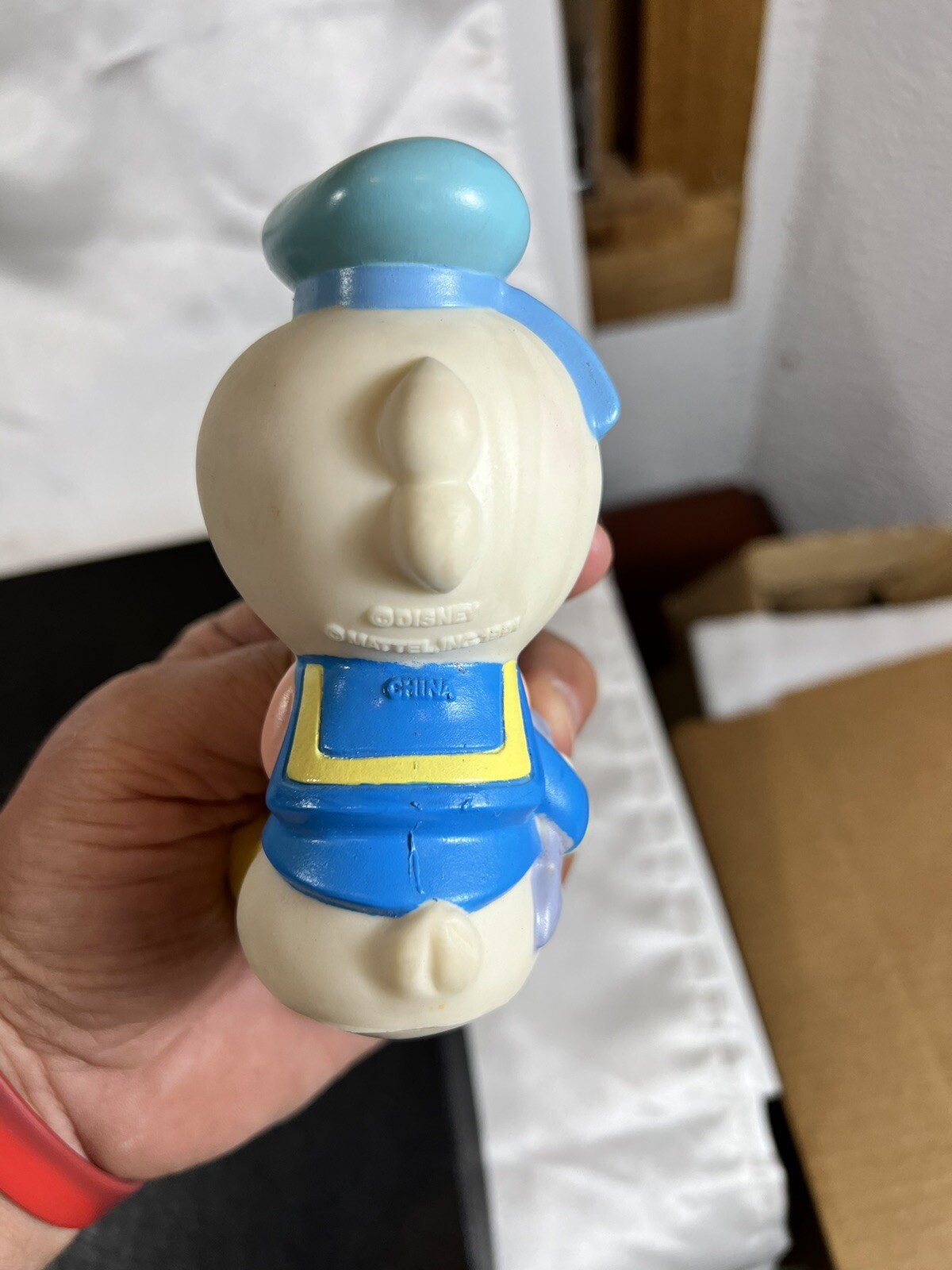 Baby Donald Duck “Rubber Duckey” 1991 Squirt Toy - Mattel - Excellent ...