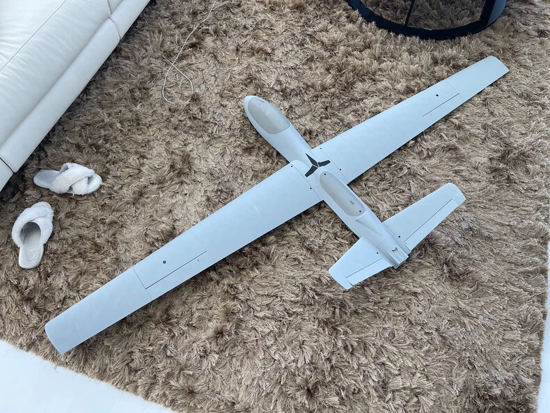 3D Printed Remotely piloted aircraft fixed-wing 2 Meter Titan Avenger ...