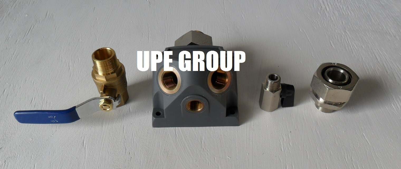 1" MaxLine COMPRESSED AIR OUTLET KIT DUAL PORT 1/2" FNPT W/ BALL VALVE ...