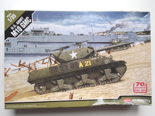 Academy 1:35 WWII US Army M10 GMC Normandy Model Kit 13288 | eBay
