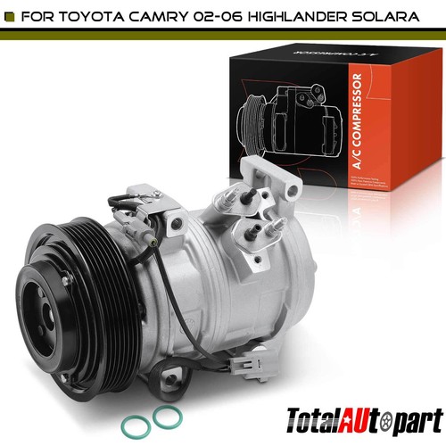 AC Compressor with Clutch for Toyota Camry 02-06 Highlander 01-07 ...