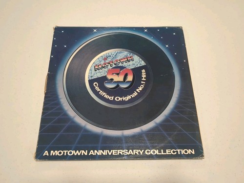 MOTOWN 50 CERTIFIED ORIGINAL NO 1 HITS 5 LP RECORD SET ANNIVERSARY ...