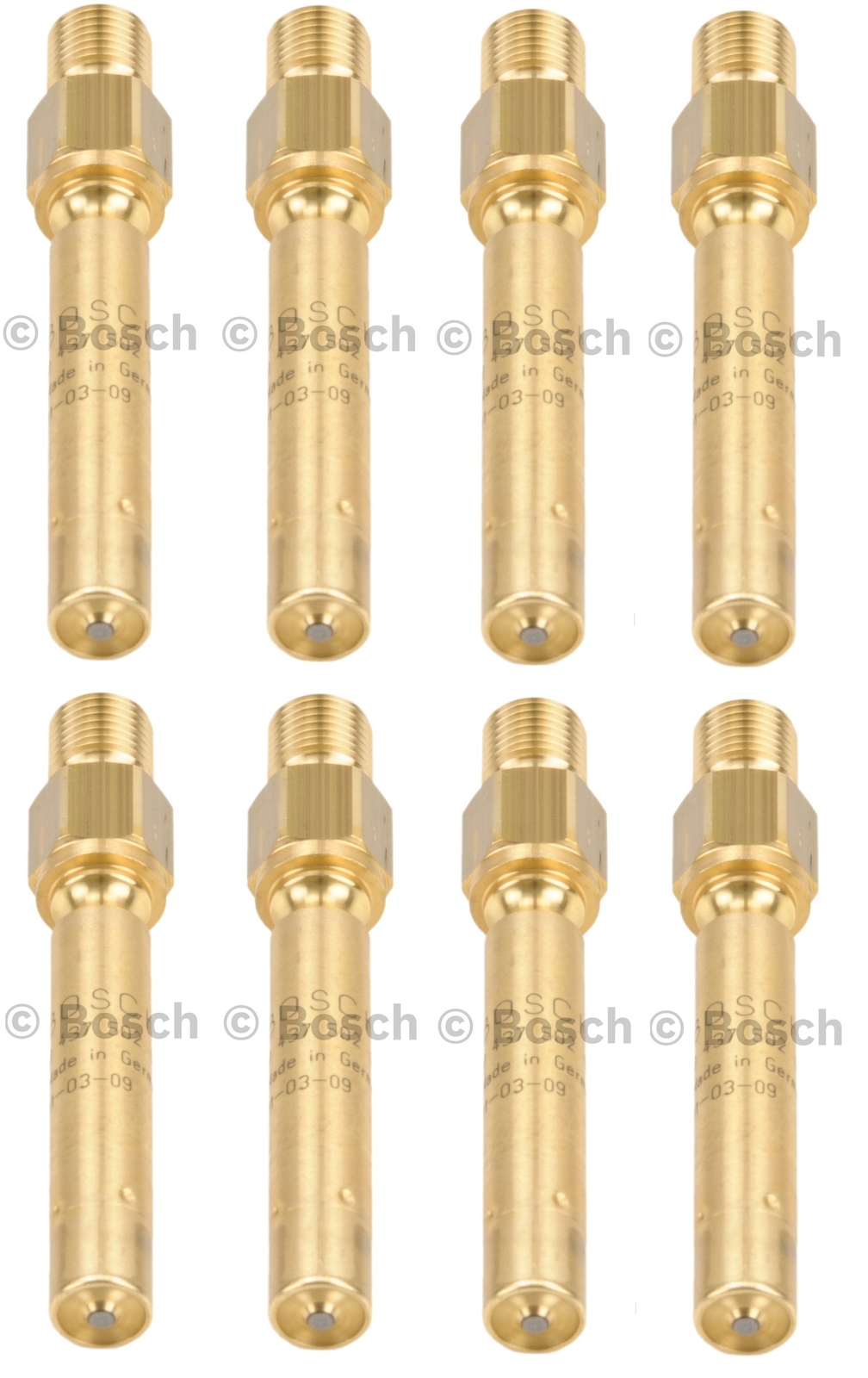 8 pcs Fuel Injector Bosch For Mercedes R107 R129 W124 300CE 560SEC ...