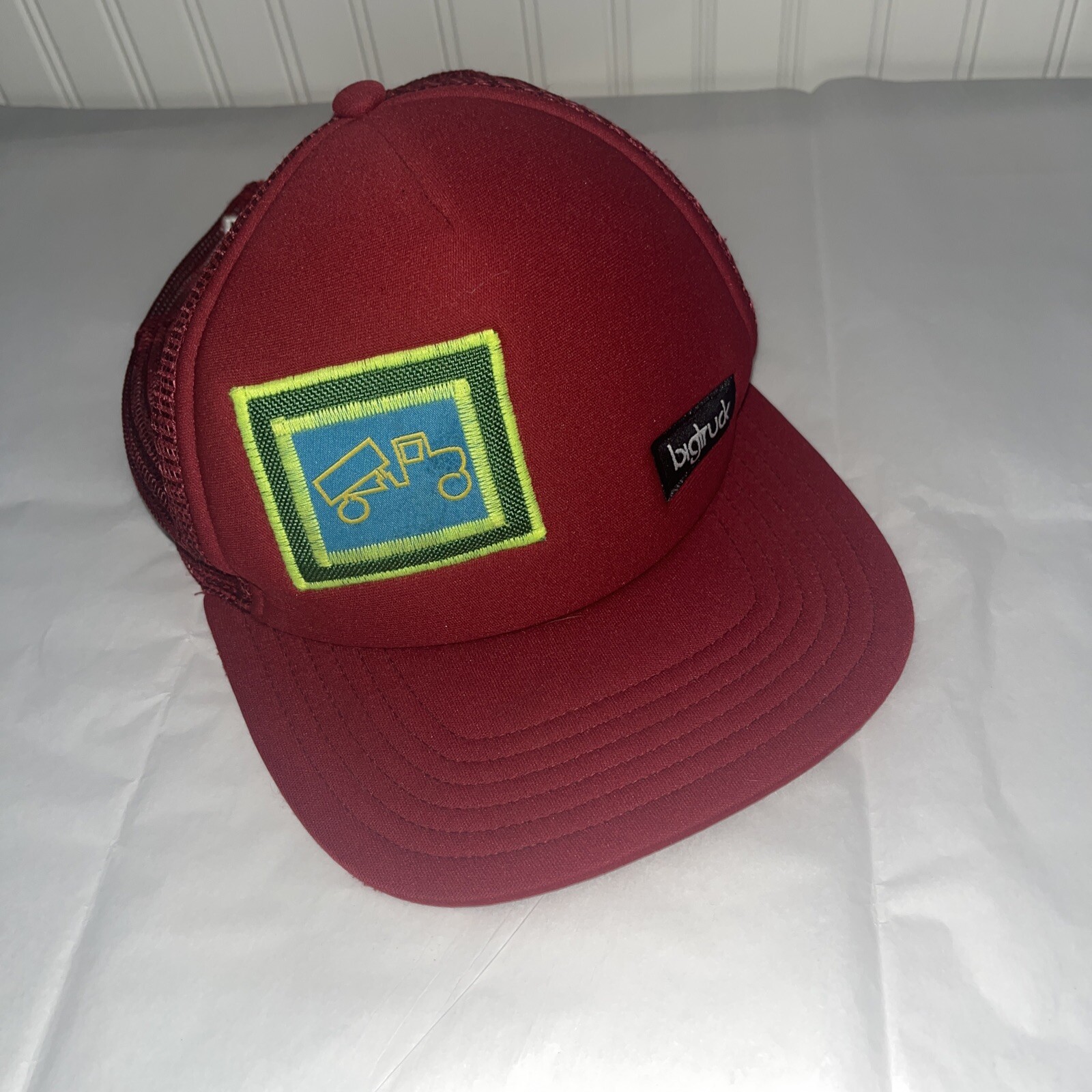 Big Truck Brand Authentic Lake Tahoe Red Snapback Tru… - Gem