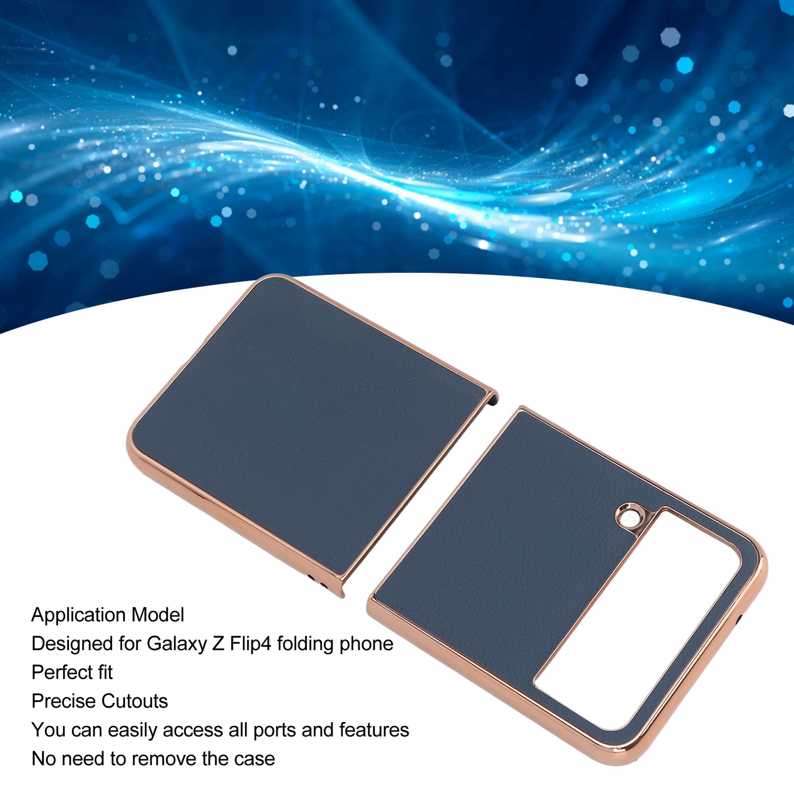Folding Screen Phone Case Shockproof Leather Cellphone Protective Shell ...