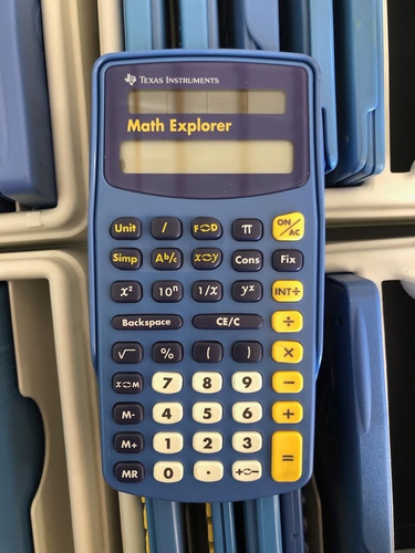 Lot of 47 Texas Instruments TI-Math Explorer Calculators | eBay