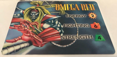 Overpower Marvel Collectible Card Game - Omega Red Character Cards Set ...