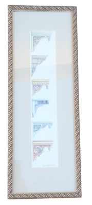 Beautiful Artwork Print - Framed & Matted - Signed Linda Cuthbert ...