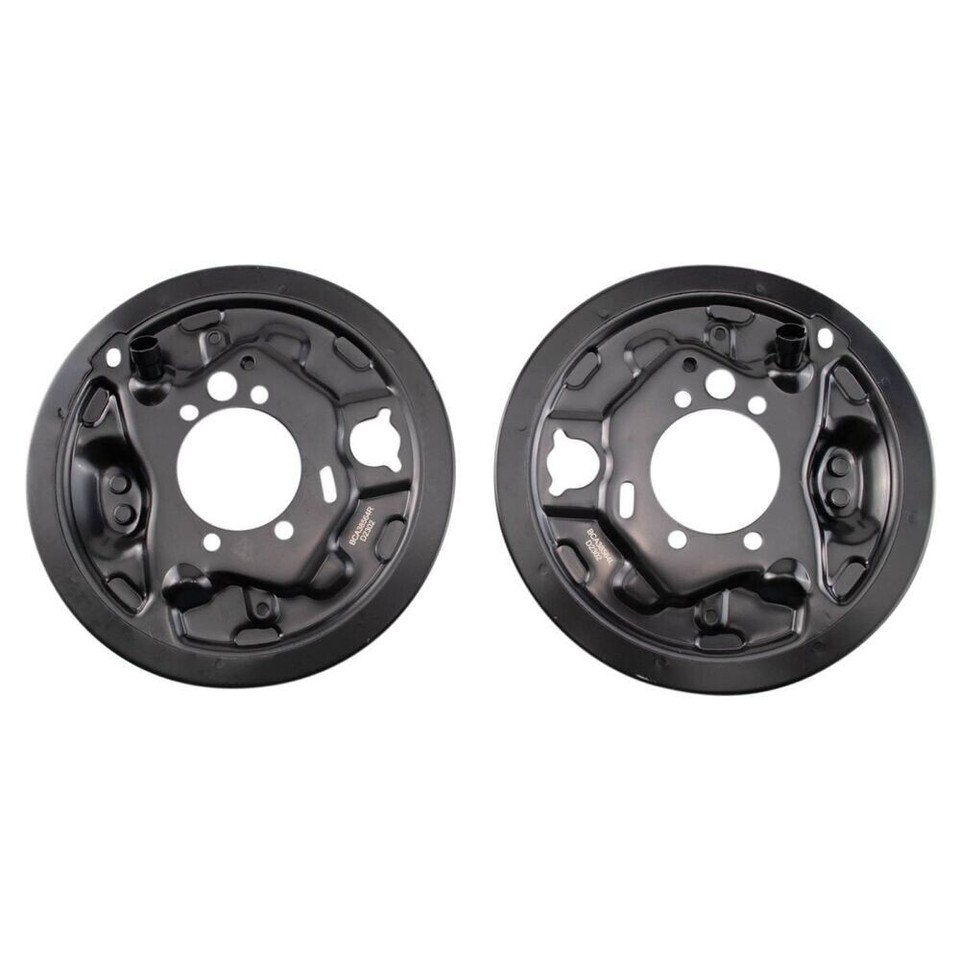 TRQ New Rear Brake Rotor Backing Plate Fits For 1997-2008 Subaru ...