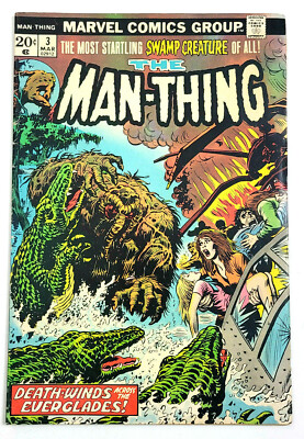 THE MAN-THING # 3 - (1975) MARVEL COMICS | eBay