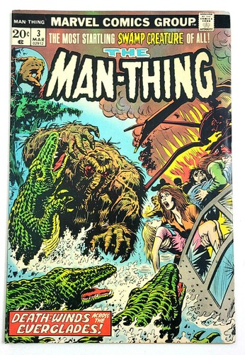 THE MAN-THING # 3 - (1975) MARVEL COMICS | eBay