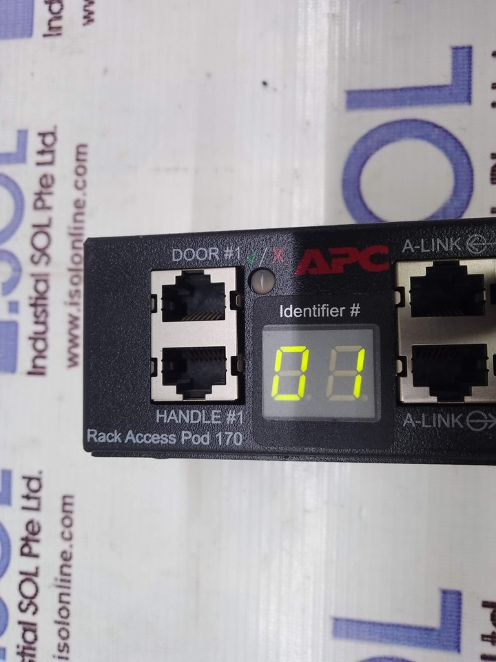 APC NBPD0170 NetBotz Rack Access Pod 170 Remote System Schneider ...