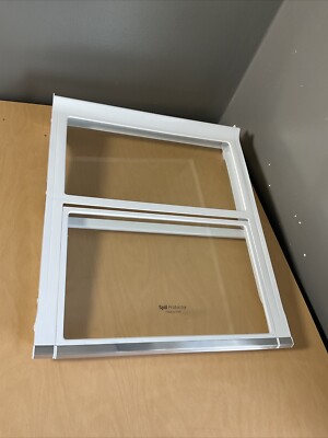 NICE! Genuine LG Refrigerator Split Glass Folding Shelf Assembly | eBay