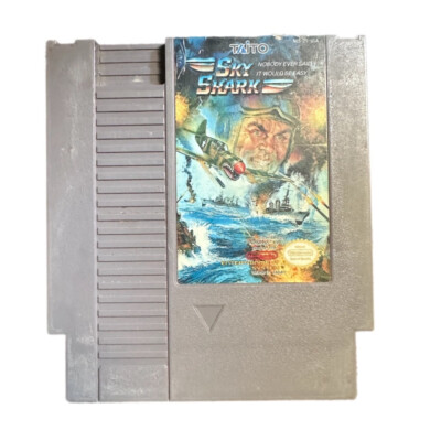Sky Shark Nintendo NES game Taito Japan 1989 VINTAGE! | eBay