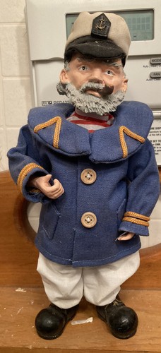 Vintage Navy Ship Captain Figure Albert Price 1993 Nautical Decor | eBay