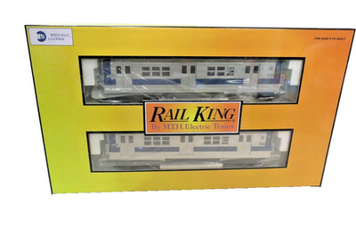MTH Rail King 30-2122-3 Mta NYC Subway R-17, 2-Car Non Powered Subway ...
