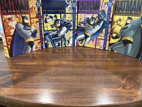 DC Batman The Animated Series Vol. 1-4 DVD Comics Classic Collection ...