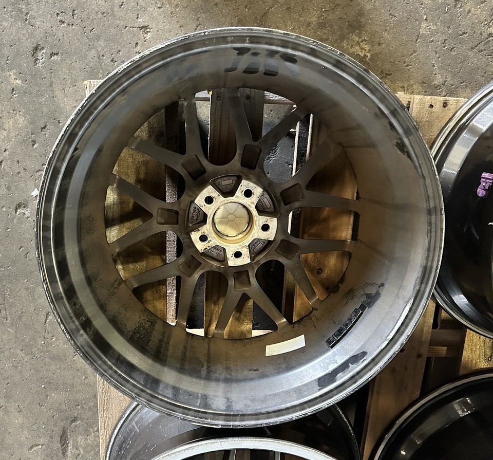 Aftermarket Set of 4 PDW Brand 7 Split Spoke Black 20x10" Wheels LKQ | eBay
