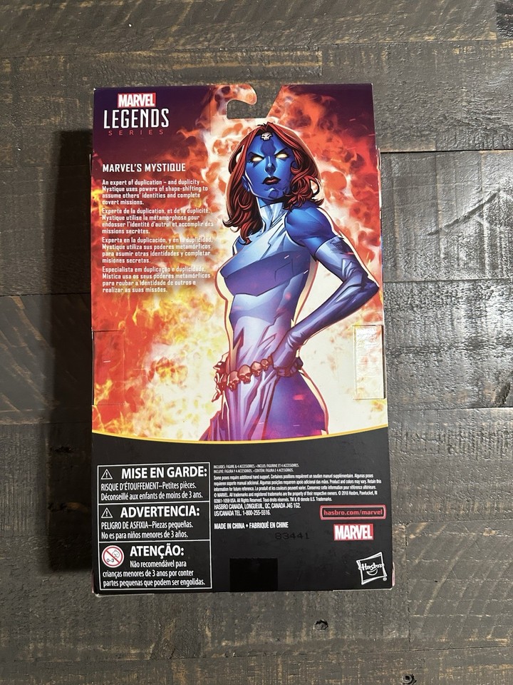 Marvel Legends Mystique X-Men Action Figure 6” Walgreens Exclusive X ...