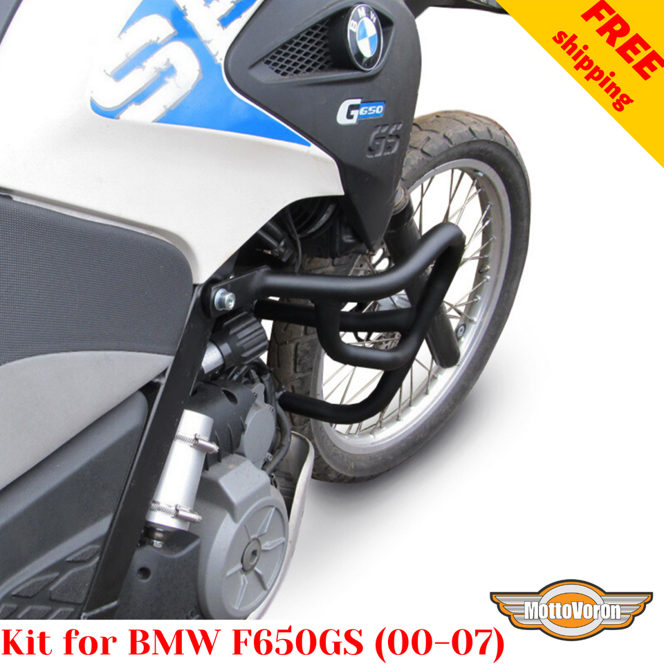 For BMW BMW F650GS Engine guard Side carriers Dakar Pannier rack Crash ...