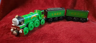 Thomas Wooden Railway CUSTOM Flying Scotsman USA Tour Configuration | eBay
